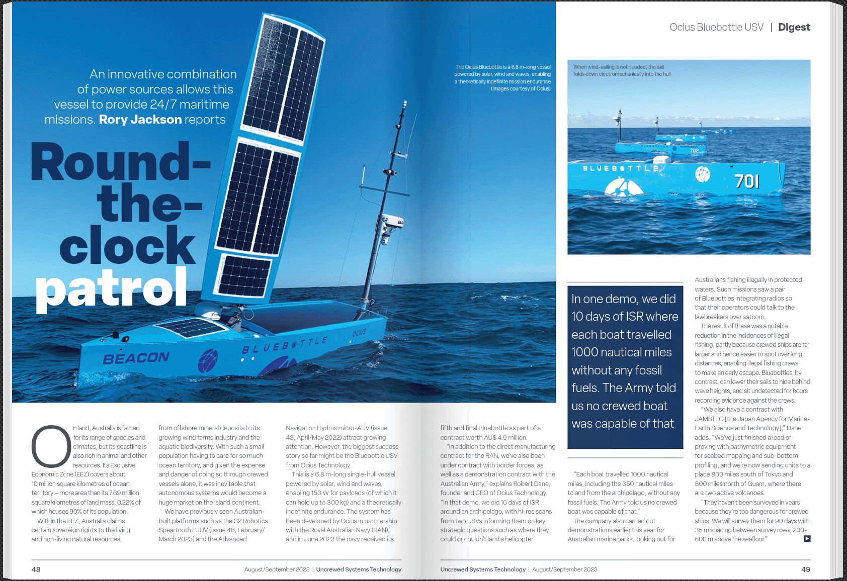 Shareholder Letter August 2023 | OCIUS